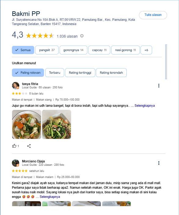 Bagaimana Cara Memberikan Rating dan Review di Google Maps? - Faris ...